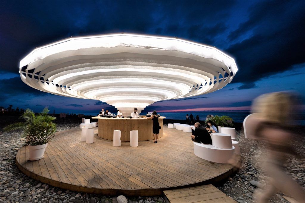 Meama Collect Beach Bar, Batumi - Georgia - FoodInSpace