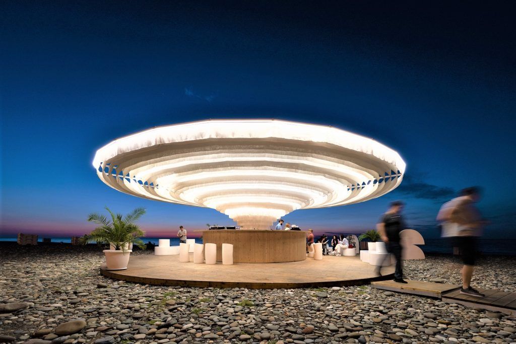 Meama Collect Beach Bar, Batumi - Georgia - FoodInSpace